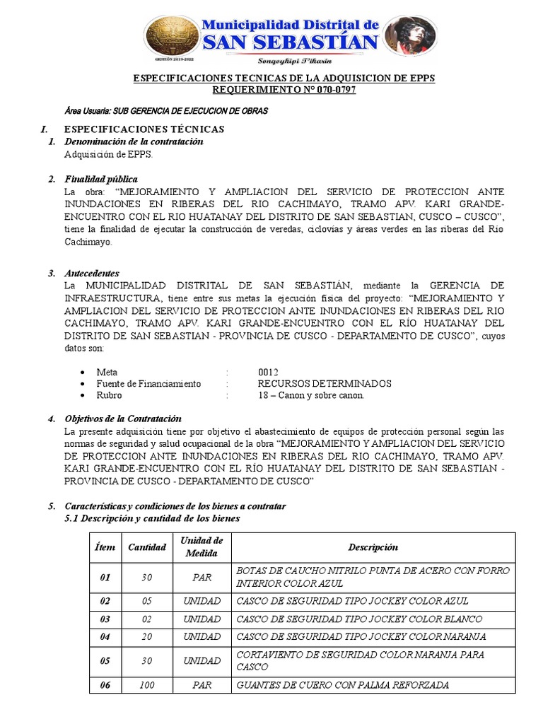 Et Epp Obrero | PDF | Casco | Guante