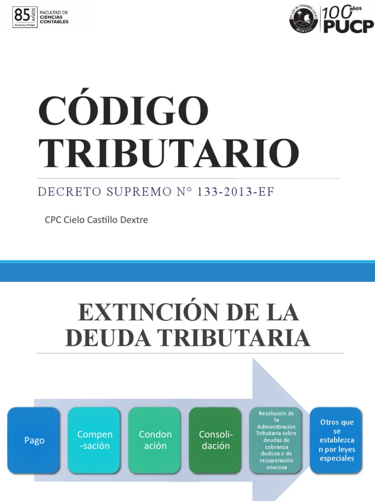Código Tributario: Facultades de la Administración Tributaria y ...