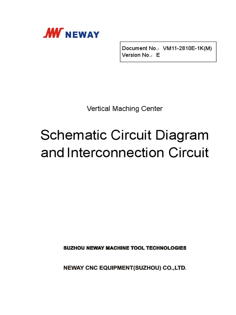 Schematic Circuit Diagram and Interconnection Circuit: Vertical Maching ...