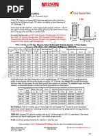 Nelson Stud Welding - CFL Fully Threaded Studs | PDF | Metalworking ...