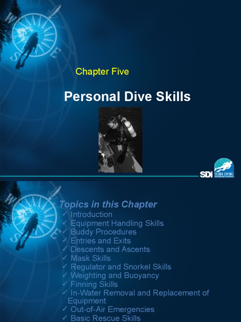 Personal Dive Skills: Chapter Five | PDF | Scuba Diving | Buoyancy