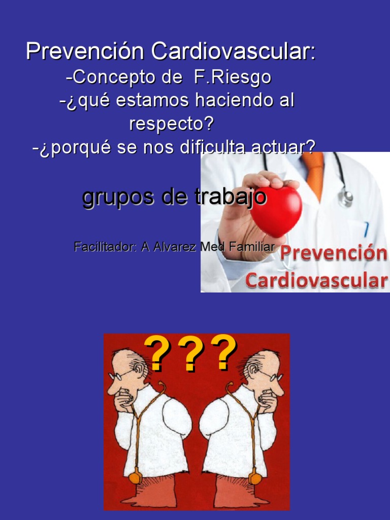 Prevencion Cardiovascular Concepto de Riesgo y Sus Factores | PDF ...