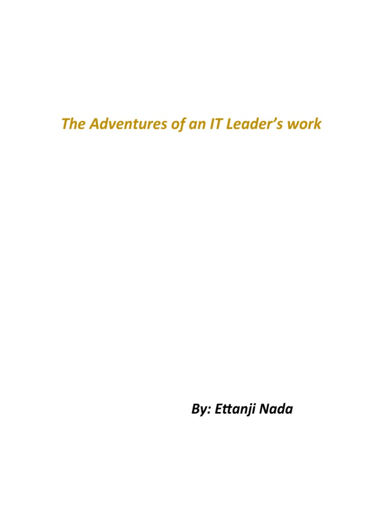 IT Leadership Strategies for IVK | PDF | Databases | Economies
