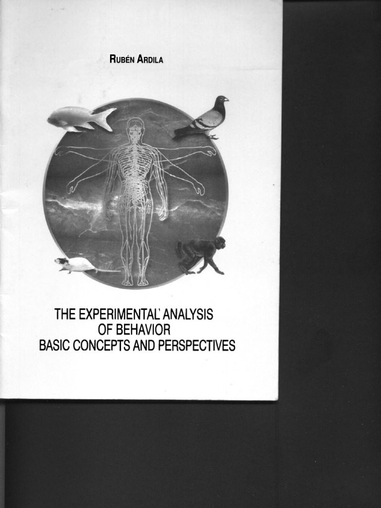 The Experimental Analysis of Behavior | PDF | Classical Conditioning ...
