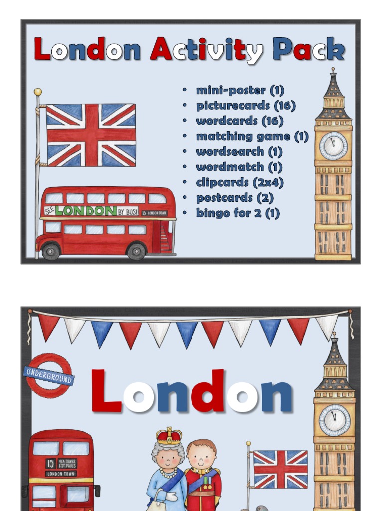 London Activity Pack 1 | PDF