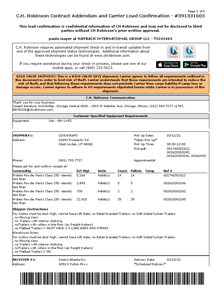 Confirmation | PDF | Cargo | Bill Of Lading