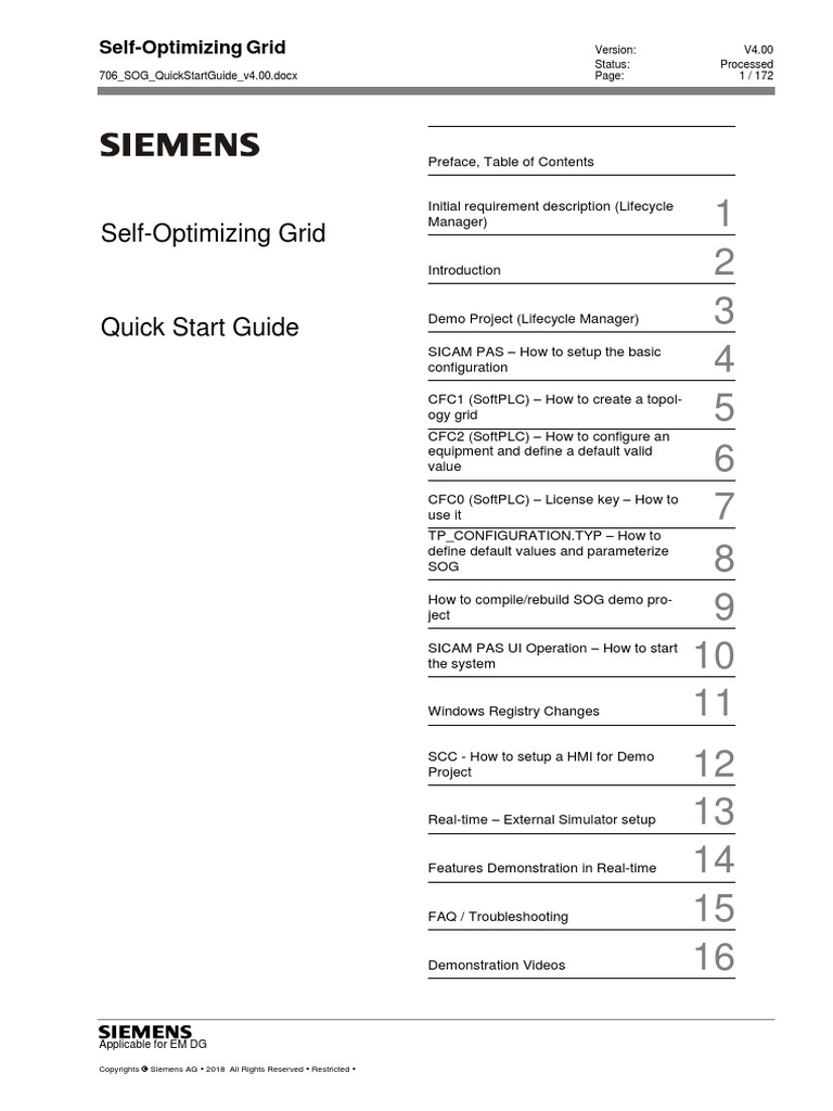 SOG QuickStartGuide v4.00 | PDF | Scada | User Interface