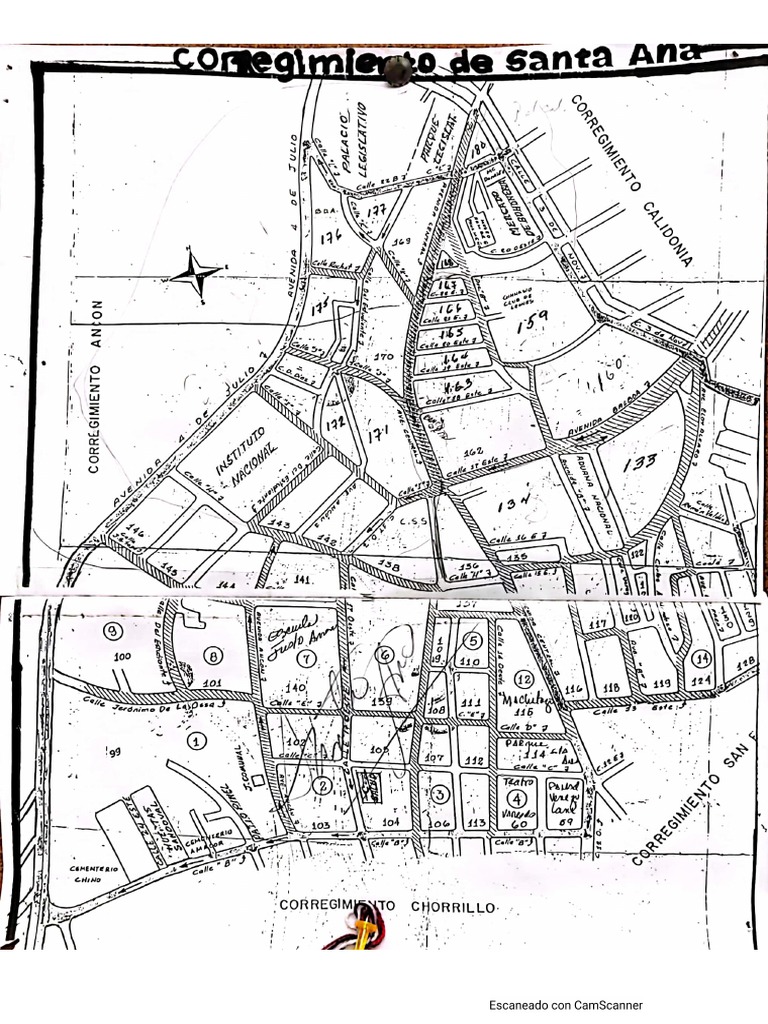 Mapa Santa Ana | PDF