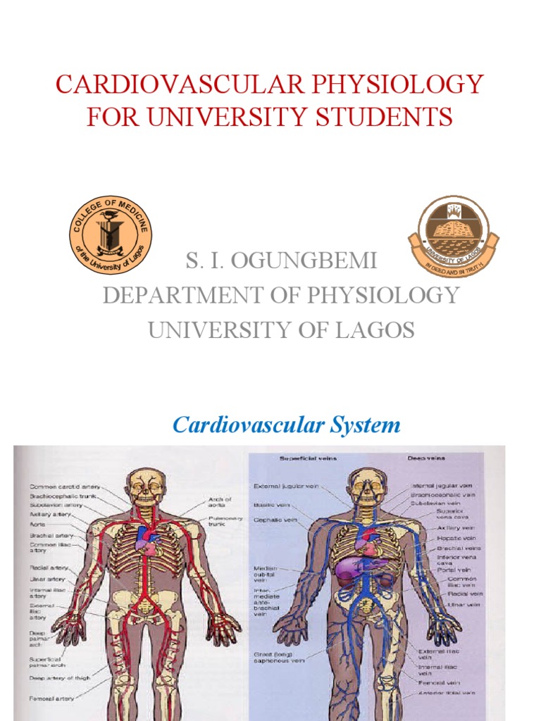 Cardiovascular Physiology For University Students: S. I. Ogungbemi ...