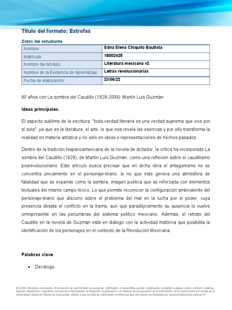 Chiquito Edna Letras Revolucionarias | PDF | México