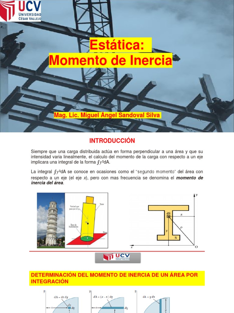 Momentos de Inercia y sus Aplicaciones | PDF | Integral | Triángulo