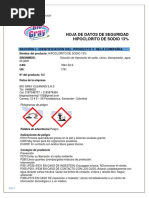 HDS DrySan Duo - Ecolab | PDF | Agua | Residuos