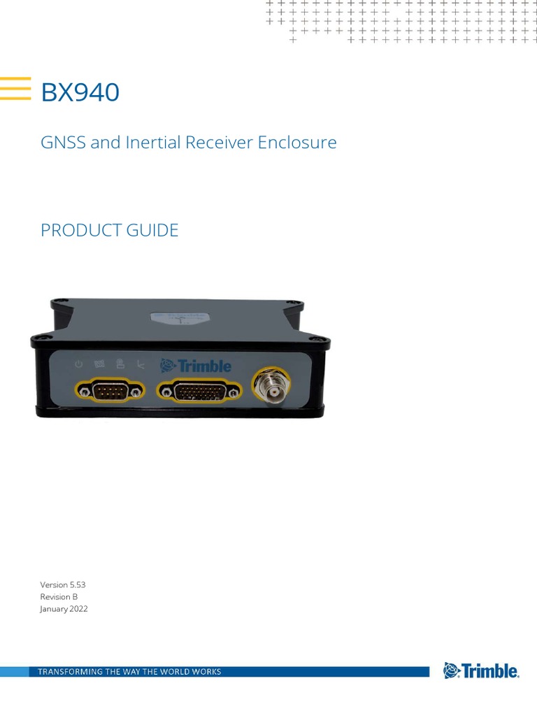 BX940 RevB ProductGde 813209092 Eng | PDF | Port (Computer Networking ...