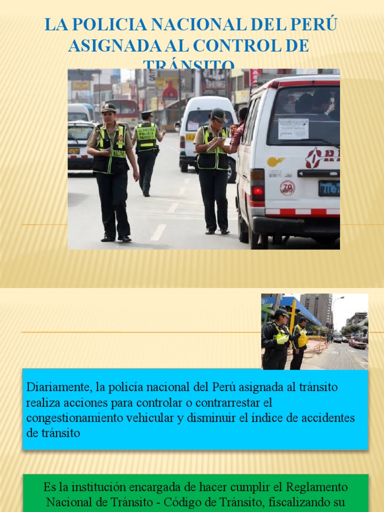 PNP Transito | PDF | Peatonal | Semáforo