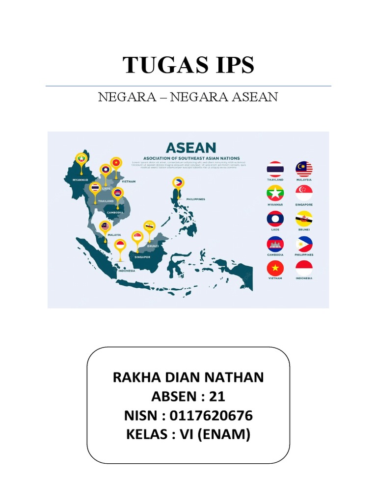 Sejarah ASEAN, Bentuk - Bentuk Negara ASEAN, Profile Negara Asean | PDF