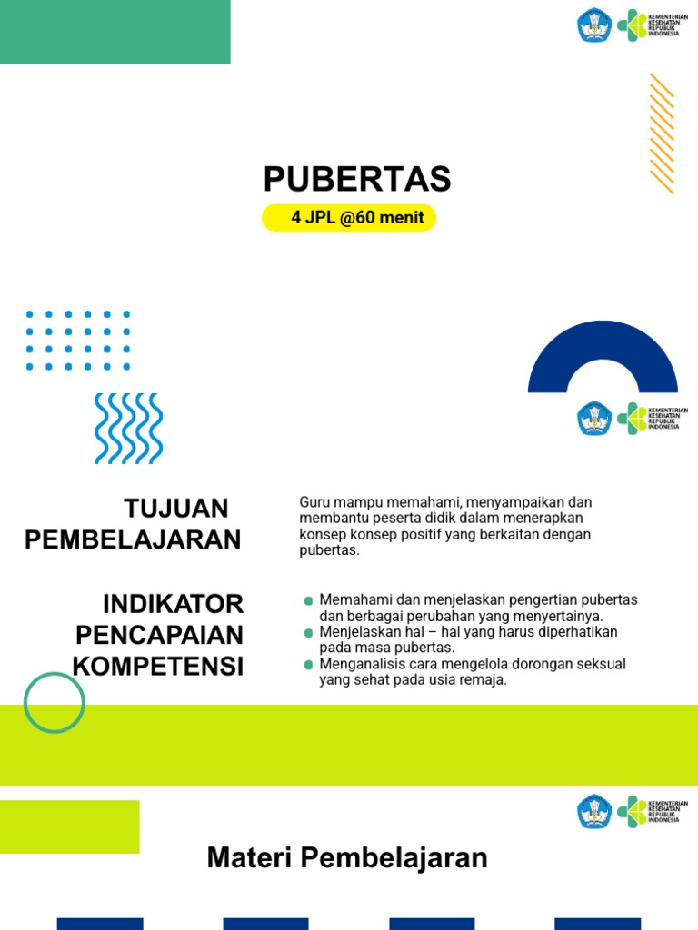 Pubertas | PDF | Pengembangan Diri | Kesehatan Holistik