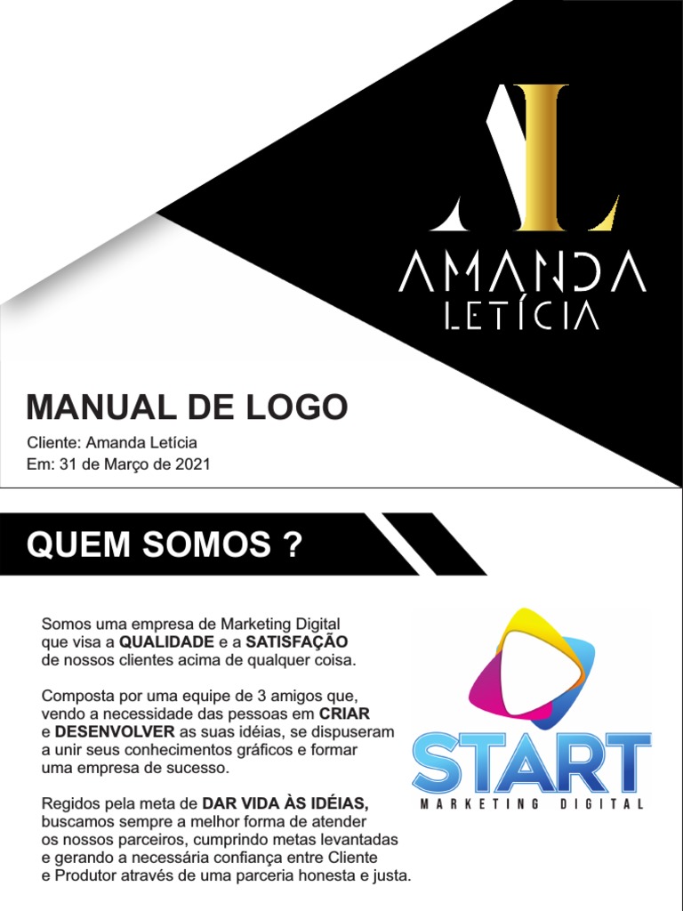 Manual de Logo | Download grátis PDF | Marca