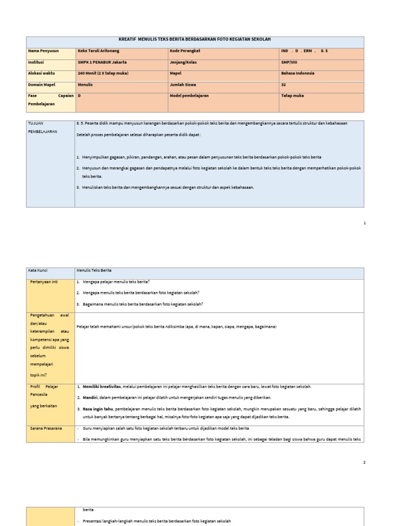 Final MA IND Keke Taruli Aritonang SMP D 1 | PDF