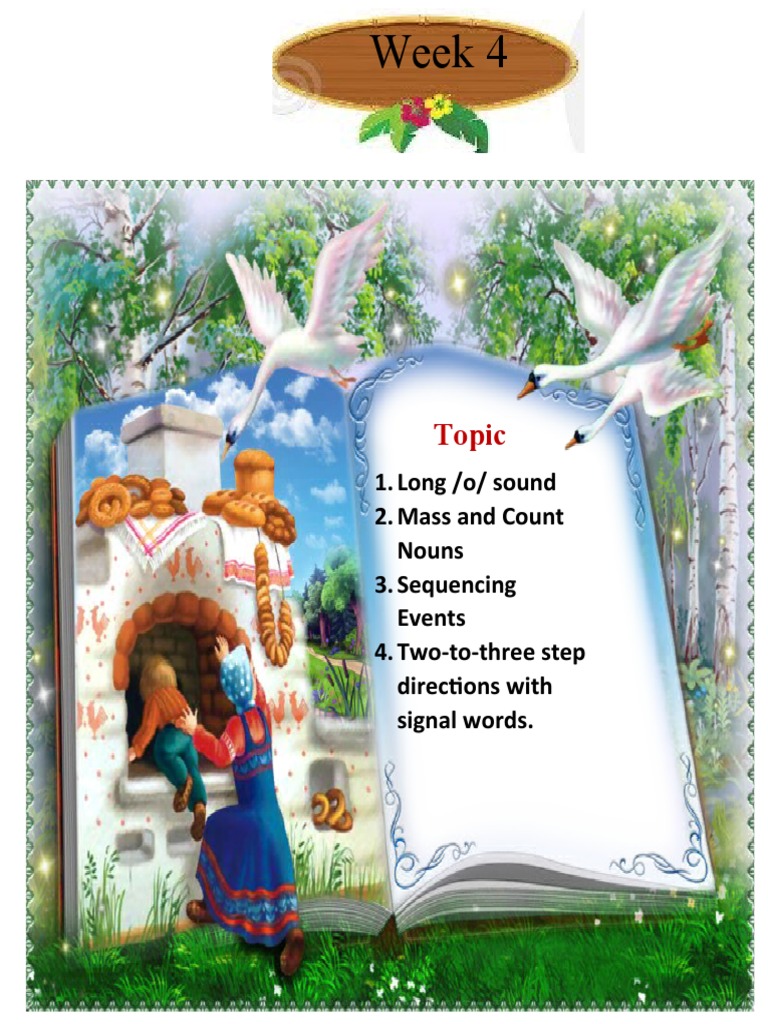 English 4 (Sequence Events in A Story or Narrative | PDF | Cakes | Breads