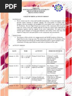 Clean Up Drive Activity Design Template | PDF