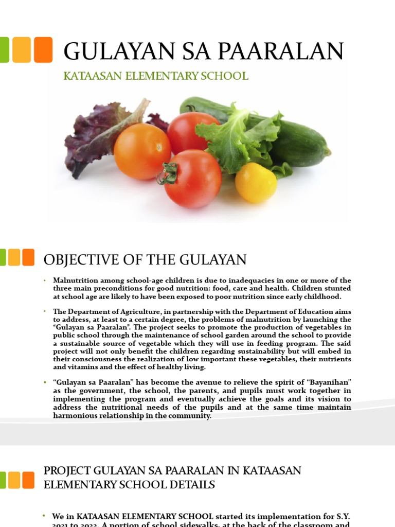 Gulayan Sa Paaralan | PDF
