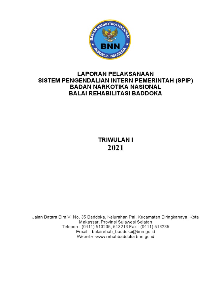 Laporan Spip TW 1 | PDF