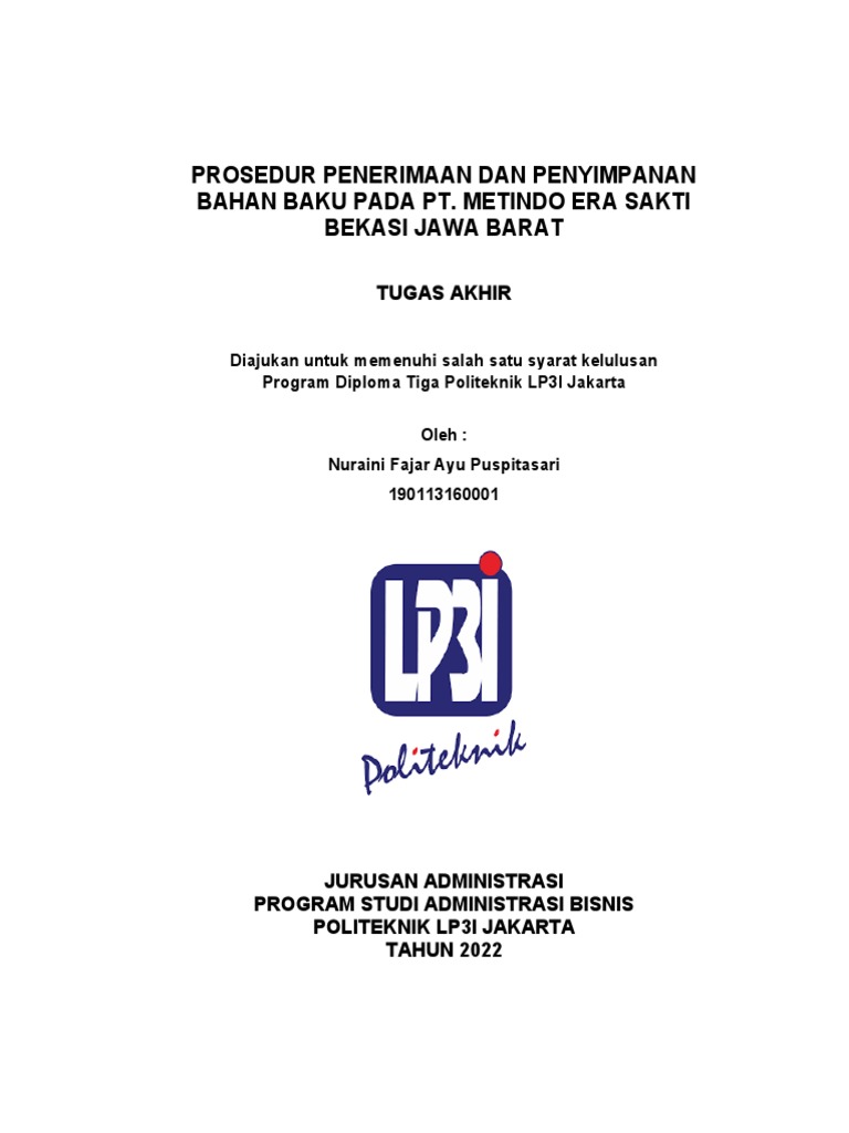 Revisi-TA Nuraini 190113160001 | PDF