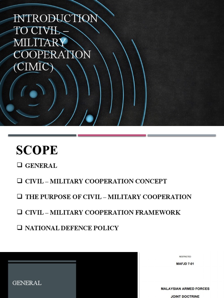 Introduction To CIMIC | PDF | Government