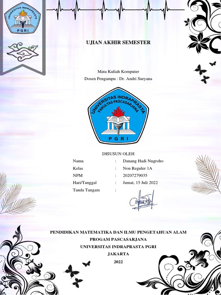 Danang Hadi Nugroho | PDF Danang Hadi Nugroho | PDF