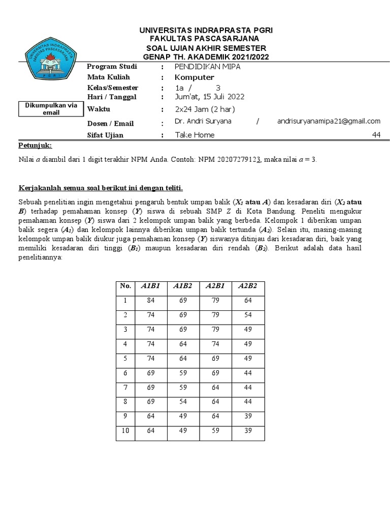 Komputer (Dr. Andri Suryana) MIPA 3a OK | PDF