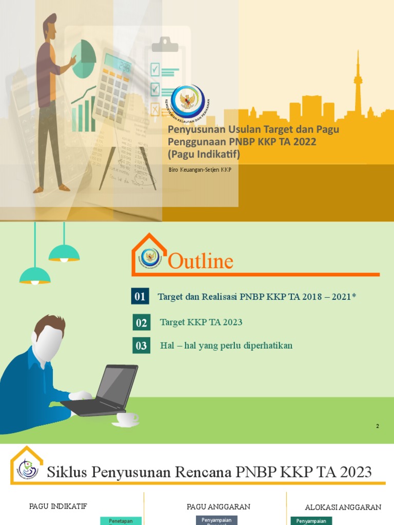 Petunjuk Penyuss. Usulan Target Pagu PNBP KKP TA 2023 - 8des21 | PDF