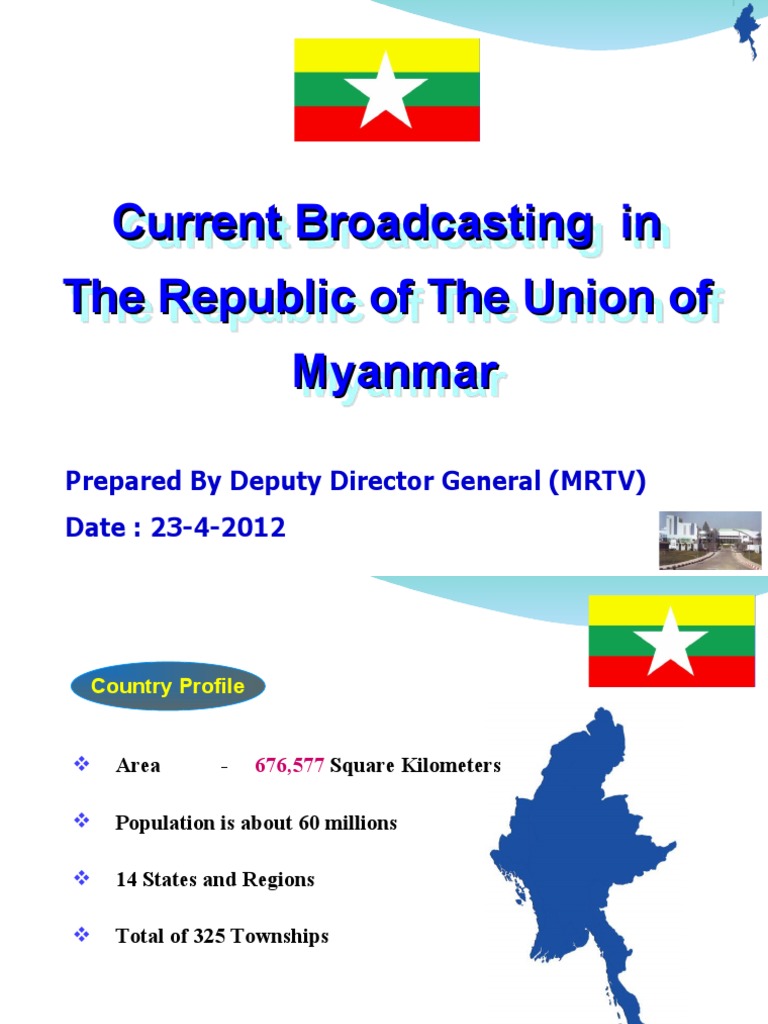 Current Broadcasting in Myanmar | PDF | Communication | Public Sphere