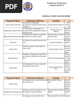 Sports Club Action Plan | PDF