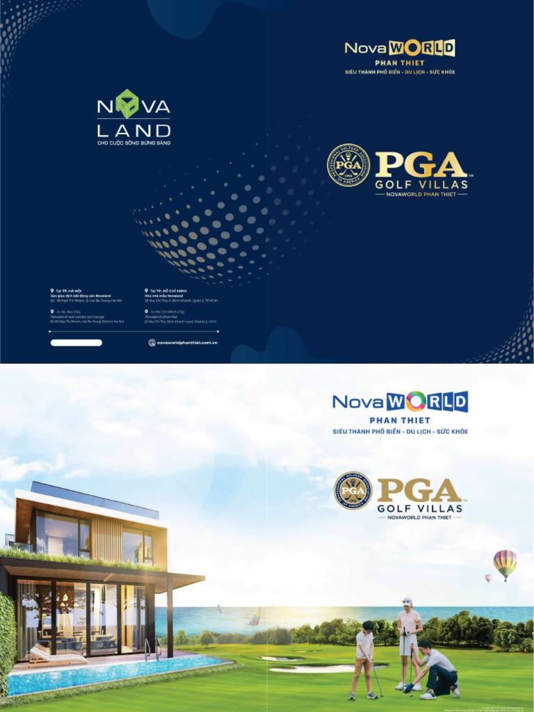 SONG NG - PGA Golf Villas - Brochure | PDF