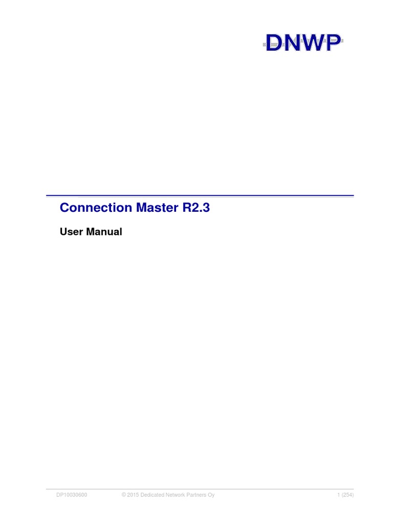 CM Rel. 2.3 User Manual DP10030600 With SFP&cable Appendix | PDF ...