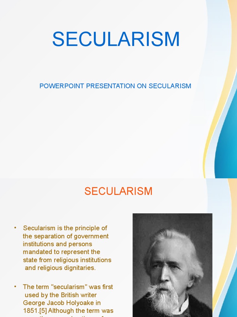 Understanding Secularism Principles | PDF | Secularism | Philosophical ...