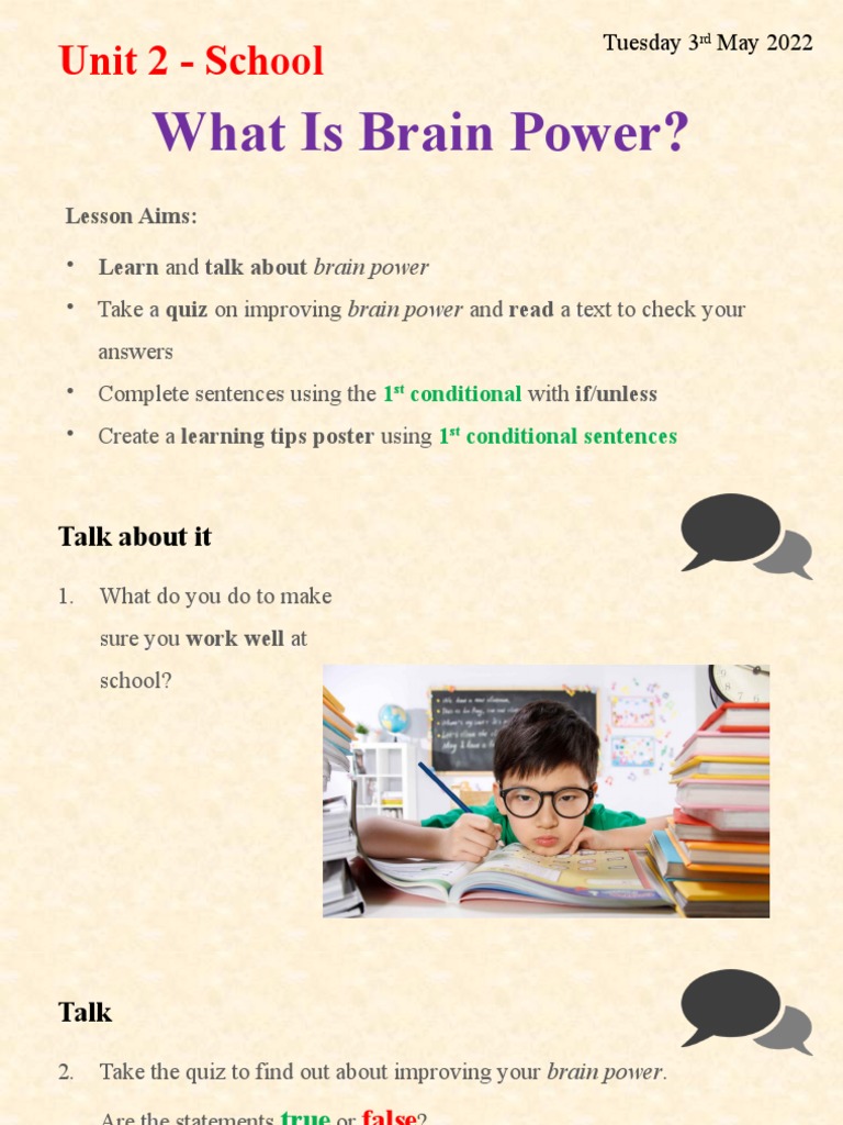 School 2 - What Is Brain Power | Download Free PDF | Cognitive Science ...