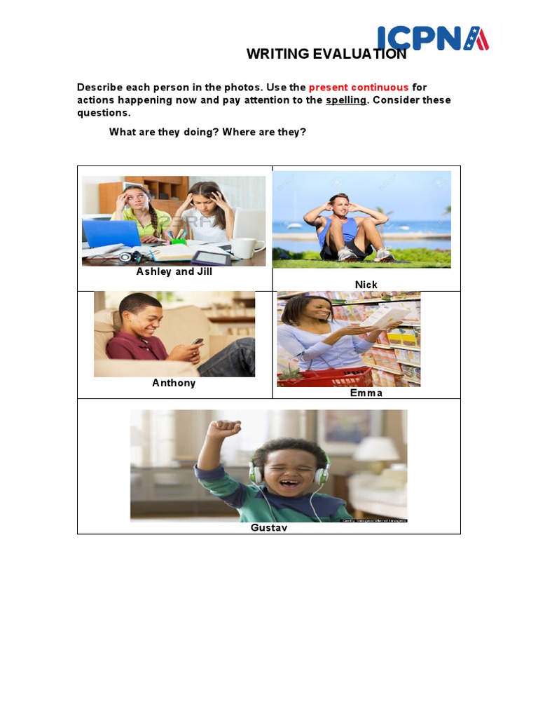 Unit 4 Writing Evaluation Now | PDF