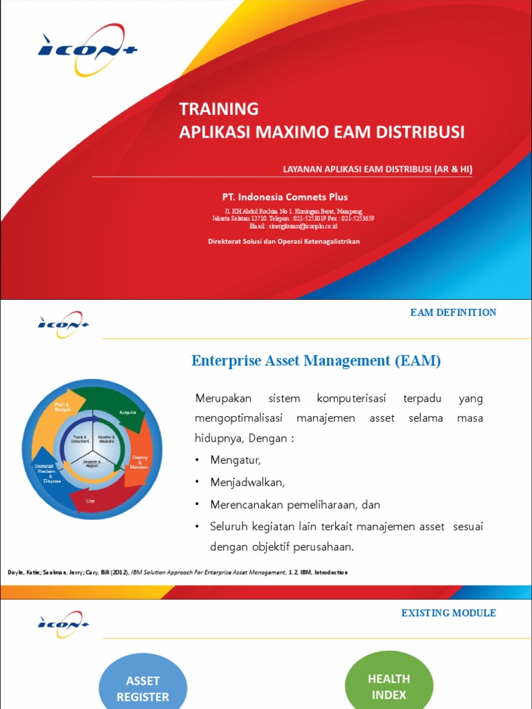 Training EAM Maximo Asset Register - Health Index | PDF