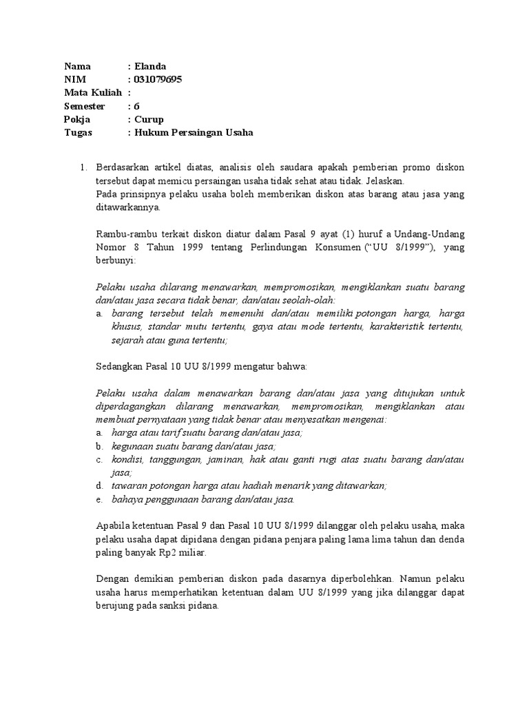 Pelanggaran Hukum Grab dan TPI | PDF