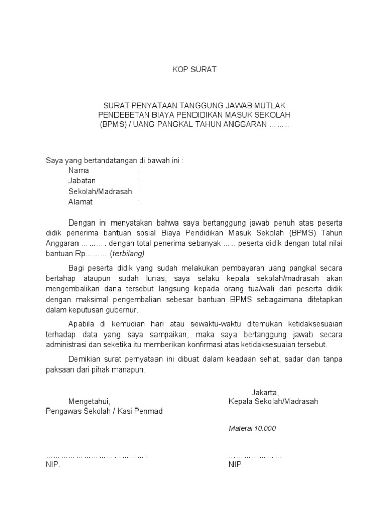 Dokumen Pendebetan BPMS 2021 | PDF