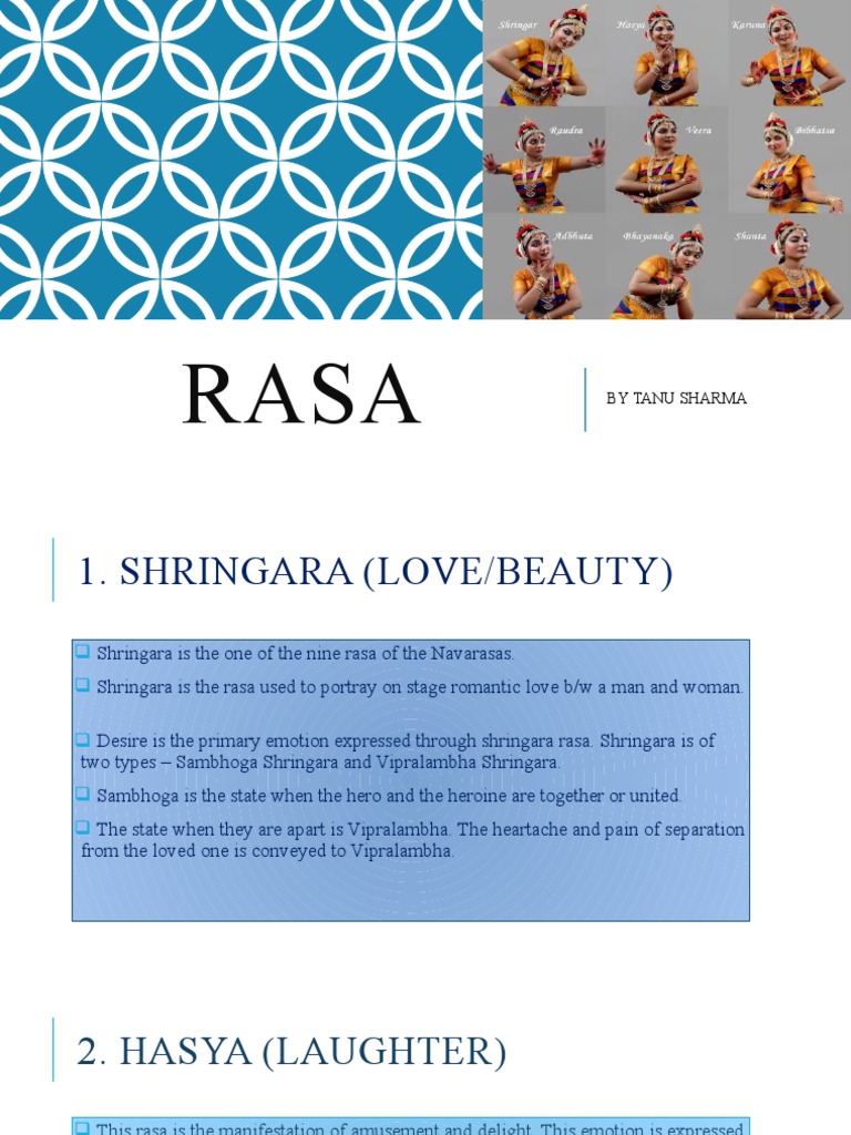 Rasa by Tanu Sharma C | PDF | Emotions | Disgust