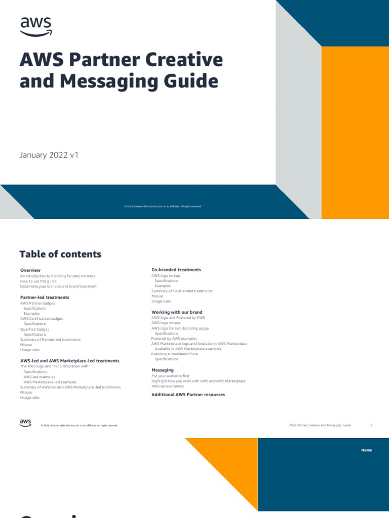 AWS Messaging Guide | PDF | Amazon Web Services | Page Layout