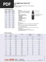Armored & Unarmored Power Cables Size Chart | PDF | Wire | Materials