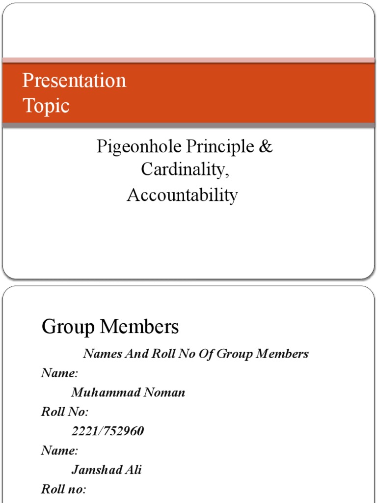 Understanding Cardinality, Countability and the Pigeonhole Principle ...