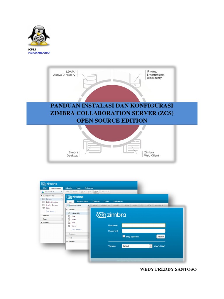 Panduan Instalasi Dan Konfigurasi Zimbra Collaboration Server (ZCS ...