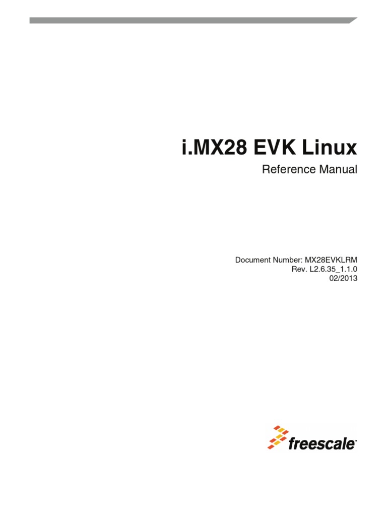MX28 EVK Linux Reference Manual | PDF | Device Driver | Computer Hardware