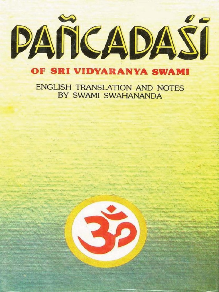 Panchadashi Vidyaranya Swahananda | PDF