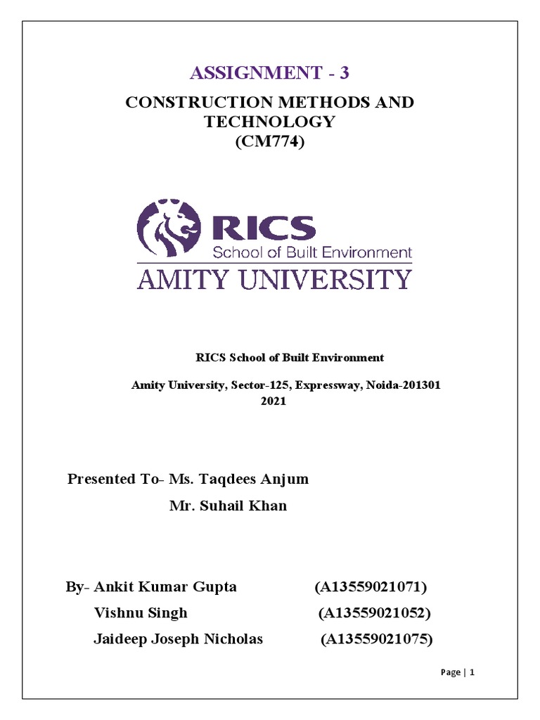 CMT Report Final Group 7 | PDF | Concrete | Building Materials
