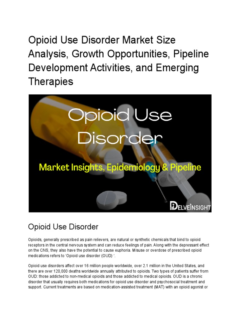 Opioid Use Disorder Market Insights and Epidemiology Forecast | PDF ...